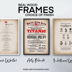 Titanic Print , RMS Titanic First Class Menu Private Print - Etsy