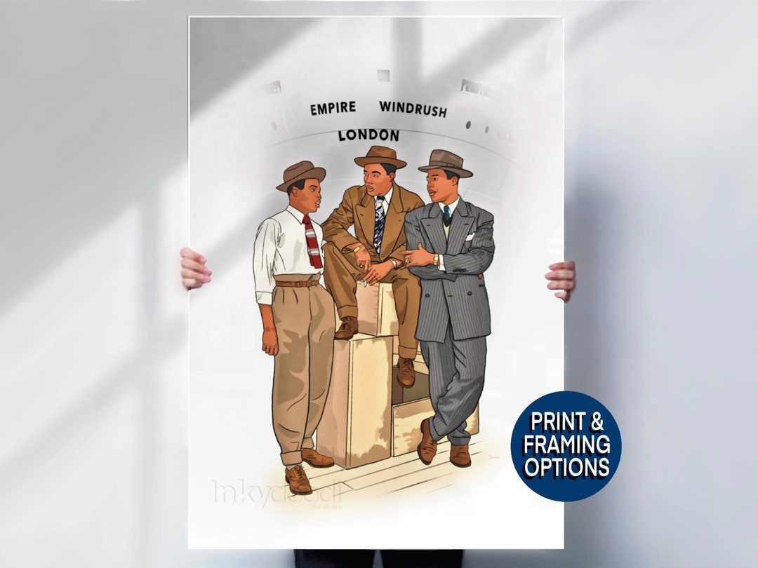 EMPIRE WINDRUSH Poster Art Print - Etsy