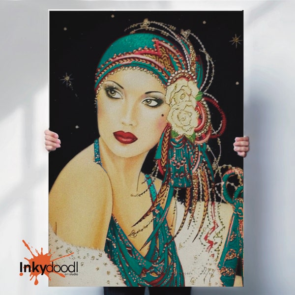 1920s Flapper Girl - Etsy UK