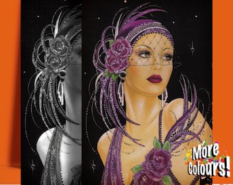 Flapper Art Deco | Etsy