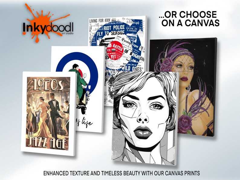 Mod Poster - Mod Print - Scooter Poster - Scooter Print - My Generation ...