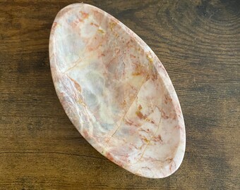 Pink Onyx Dish - Etsy