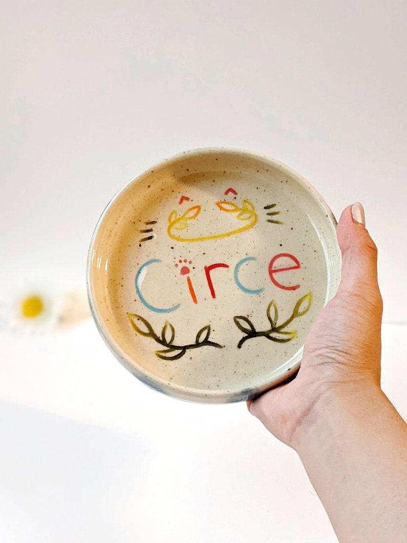 Custom Cute and Cheerful Pet Plate 2 to 3 Designs Handmade - Etsy