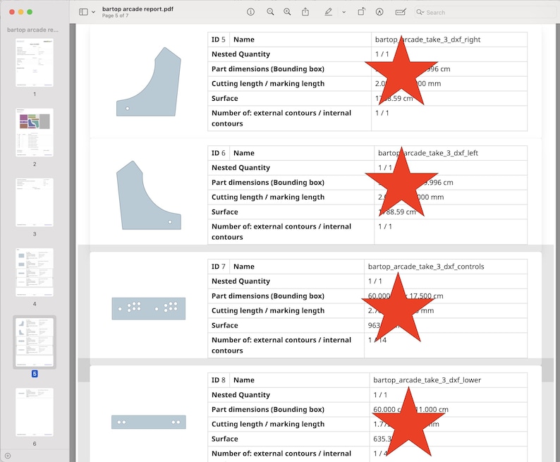 24” Bartop Arcade Cabinet Design Plans With Fusion360 CAD Project File and DXF Retropie MAME ...