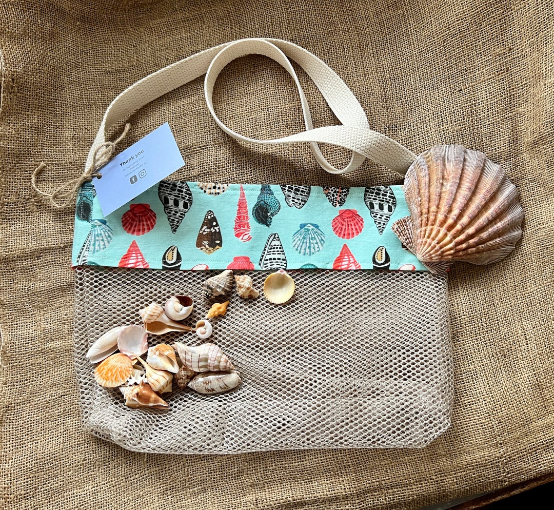 Large Shell Collecting Bag - Etsy
