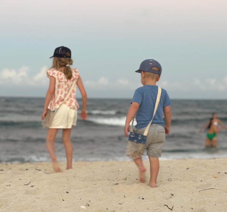 Shell Collecting Bag, Beach Bag - Etsy