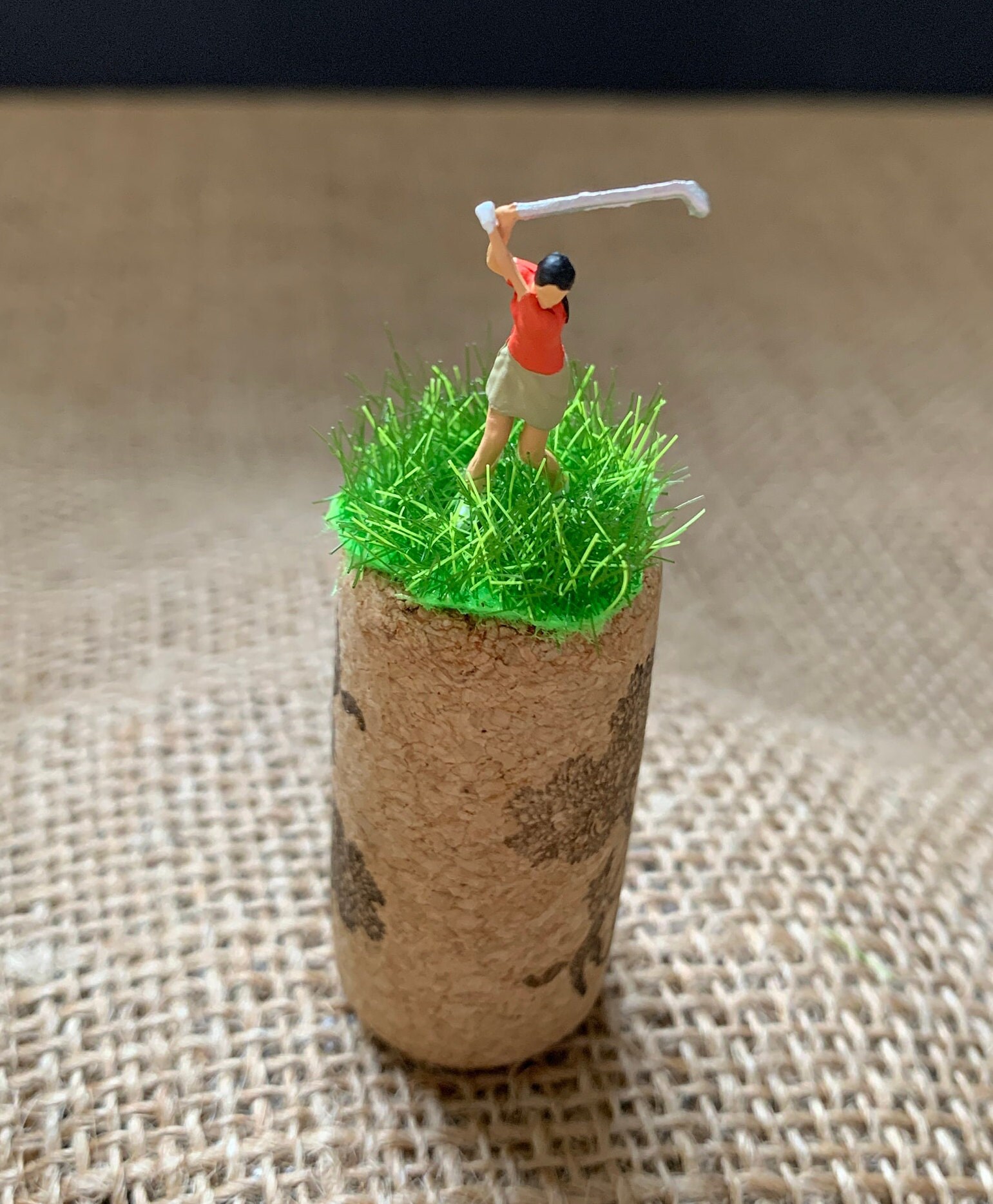 Mini Golfer Sculptures/ho Scale Golfer Sculptures | Etsy