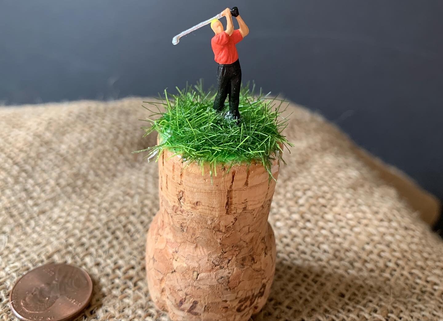 Mini Golfer Sculptures/ho Scale Golfer Sculptures | Etsy