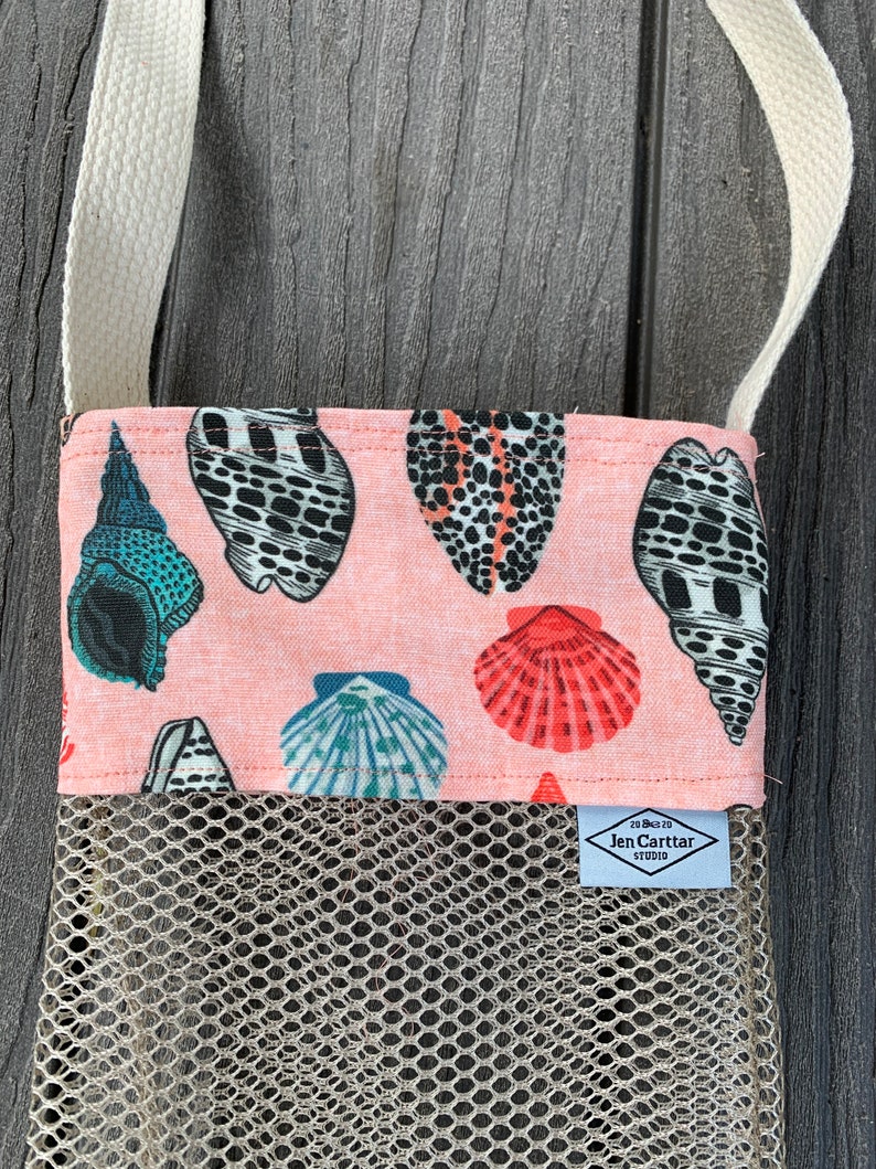 Shell Collecting Bag, Beach Bag - Etsy