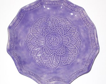 Large Dinner Plate Lavender - Etsy