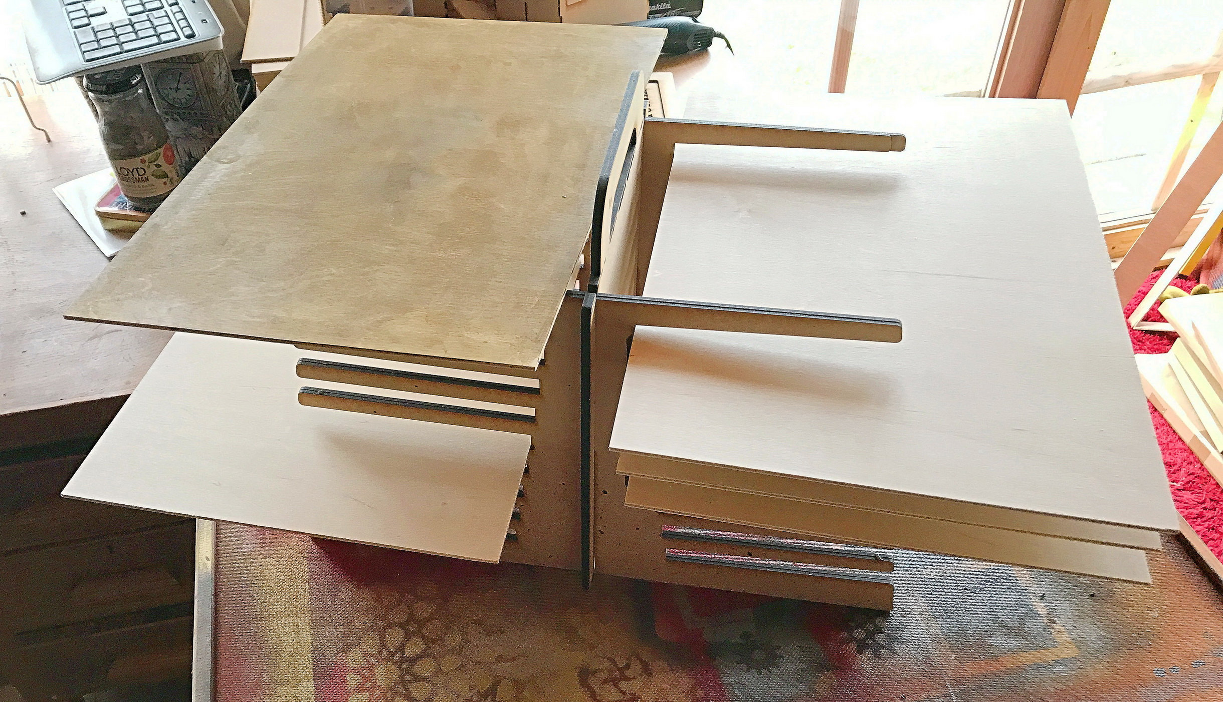 Large Drying Rack for Painting/staining Boards SVG | Etsy