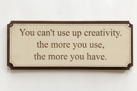 Creativity SVG Glowforge / Laser Designs SVG Instant | Etsy