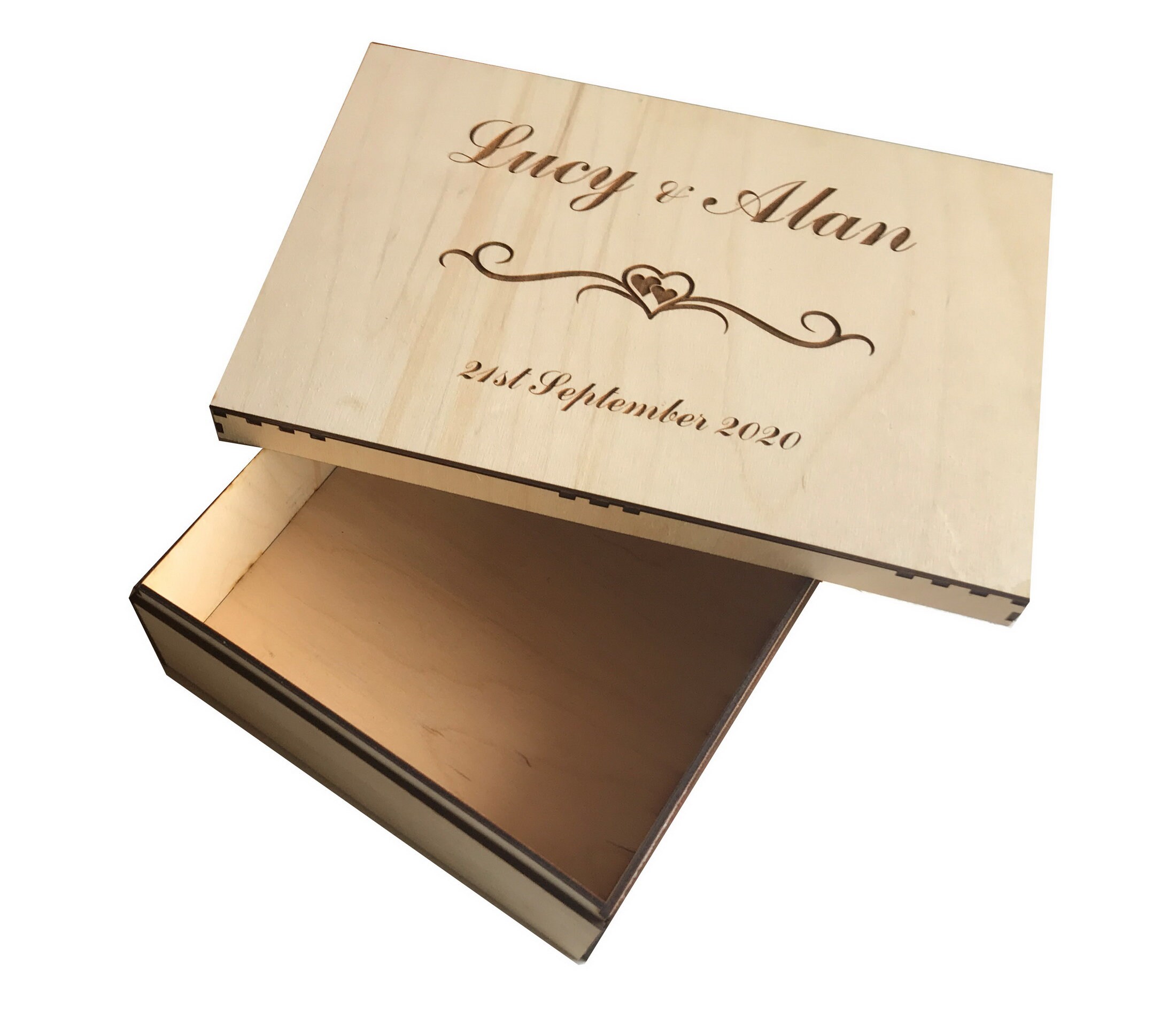 A4 / Letter Sized Fancy Box - SVG - Glowforge / Laser Designs SVG ...