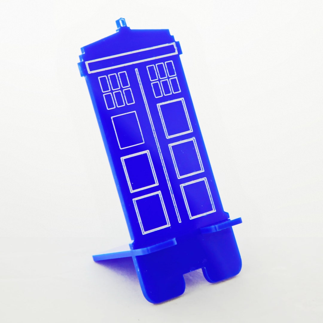 Tardis - Dr Who Police Phone Box - Phone Stand - SVG Ready to Cut for ...