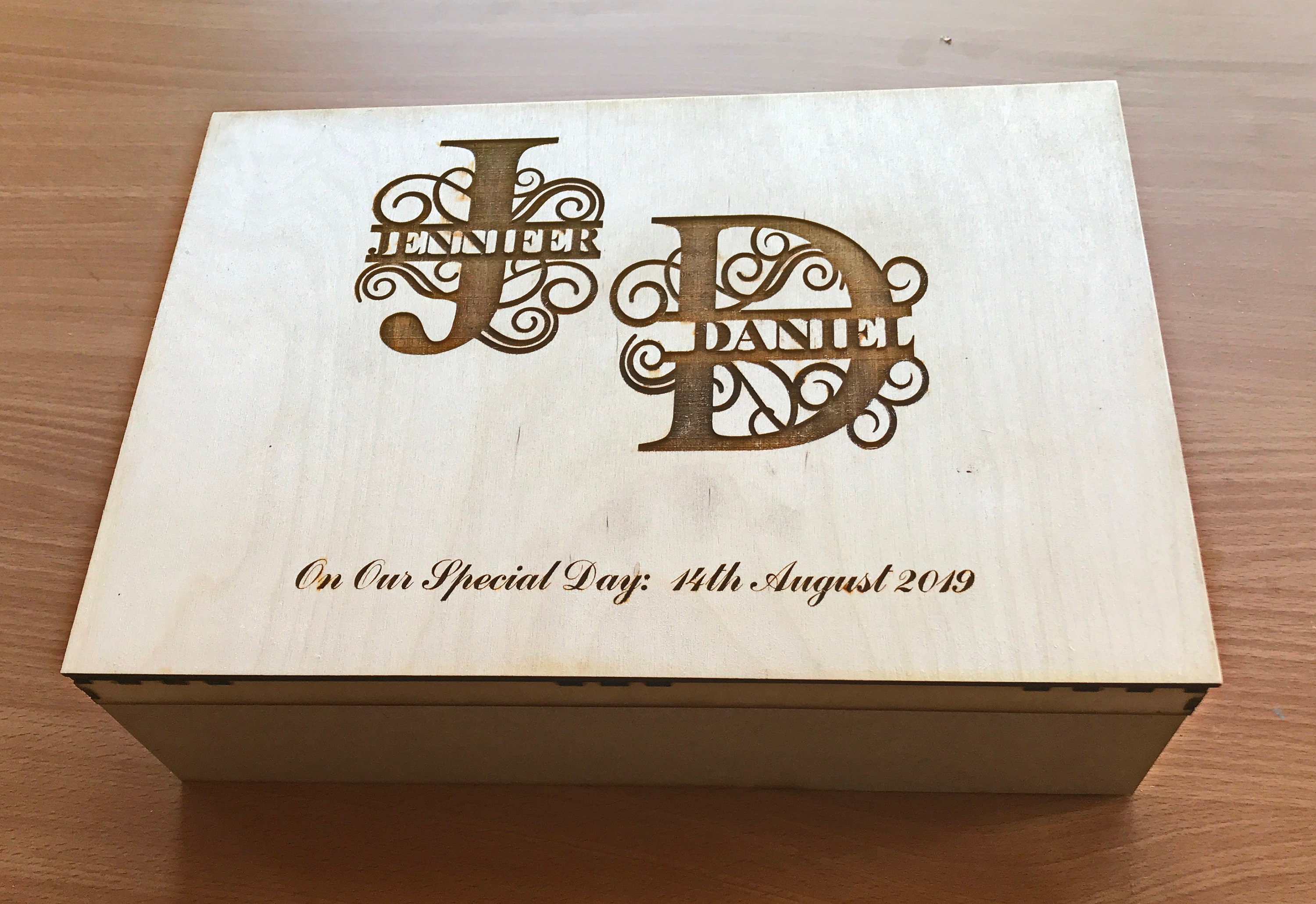 A4 / Letter Sized Fancy Box - SVG - Glowforge / Laser Designs SVG ...