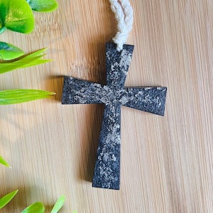 Cross Charm Rear View Mirror Hanging Decor - Etsy