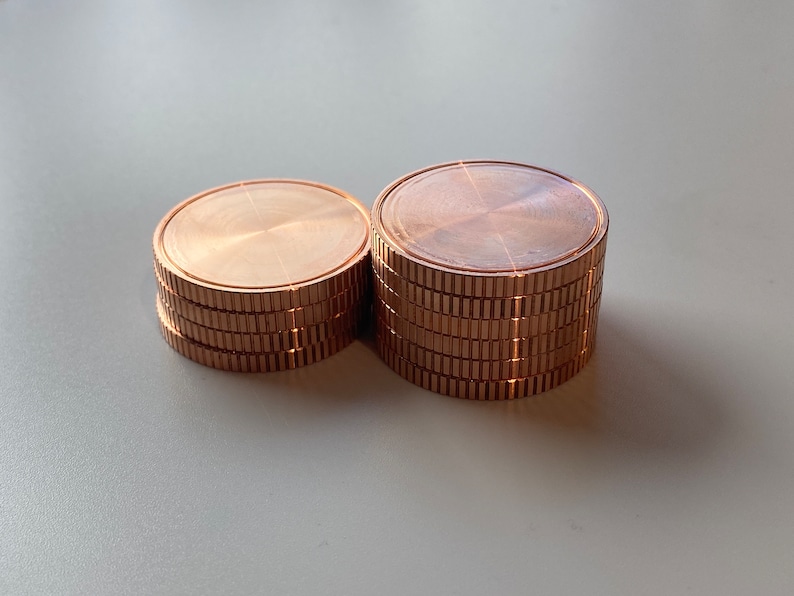 Copper Coin Blanks 1 1/4 X 1/8 American Made - Etsy