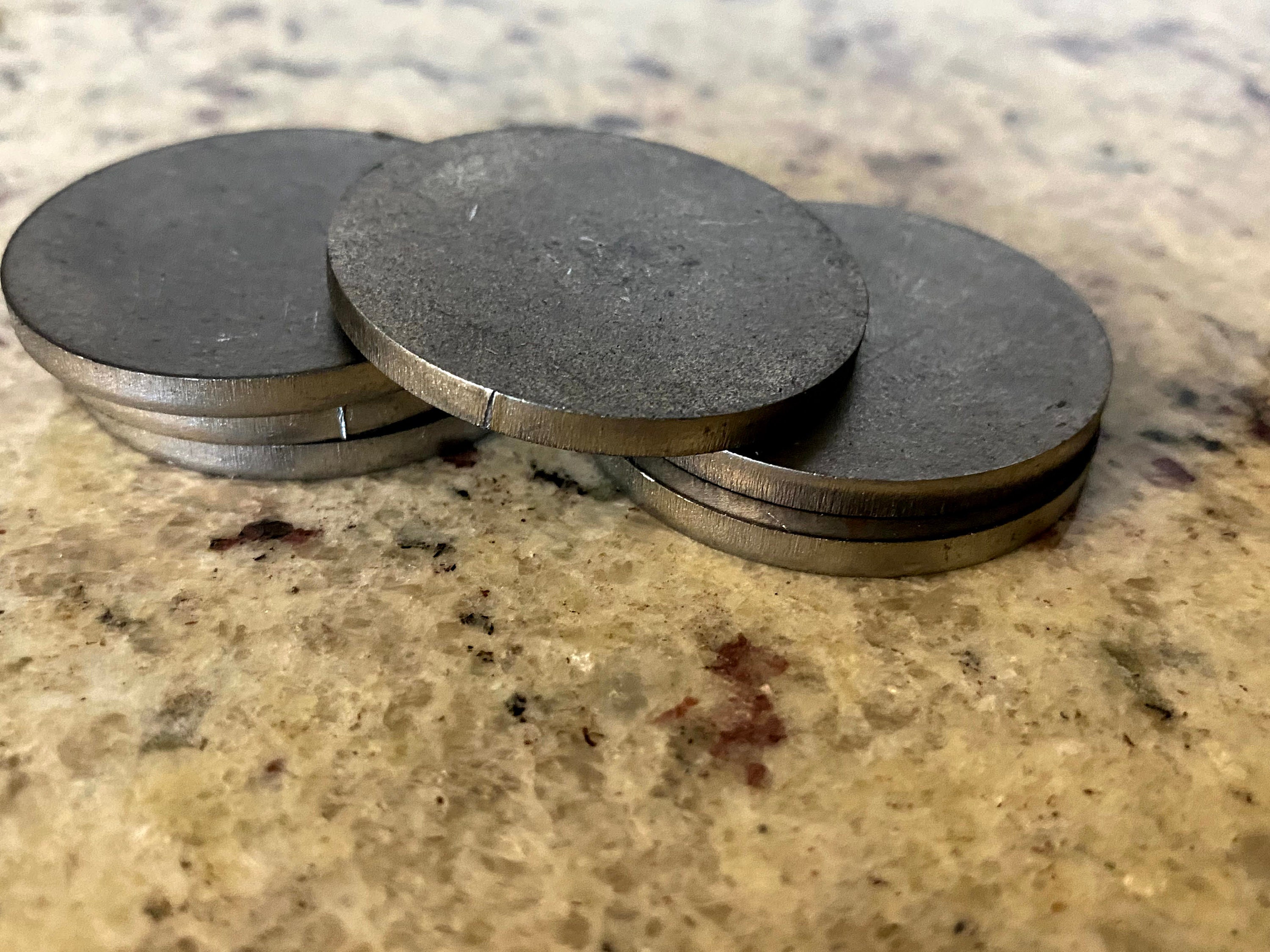 Mild Steel Discs 1/8" Thick Discs, 8 Gauge, Heavy Duty Blanks - Etsy UK