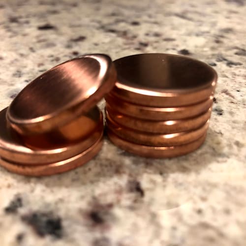 Brass Discs 1/8 Thick Discs 8 Gauge Heavy Duty Blank - Etsy