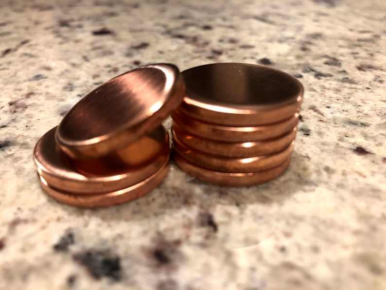Copper Discs 1/8 Thick Discs Engraved Coins B2B - Etsy Canada