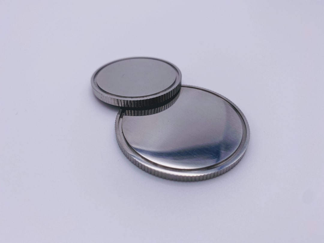 Titanium Coin Blanks - Challenge Coin - Reeded Edge - Grooved - Mirror ...