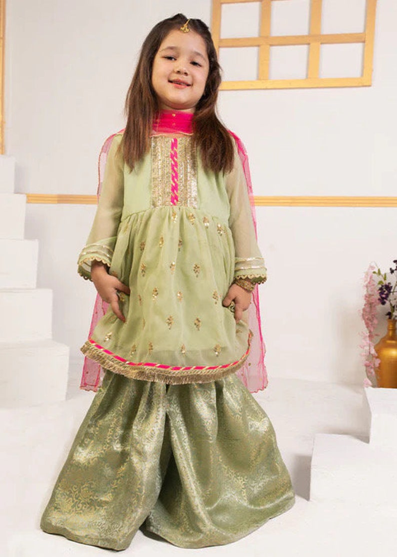Little Girls Kids Eid Collection Eastern Dress - Etsy