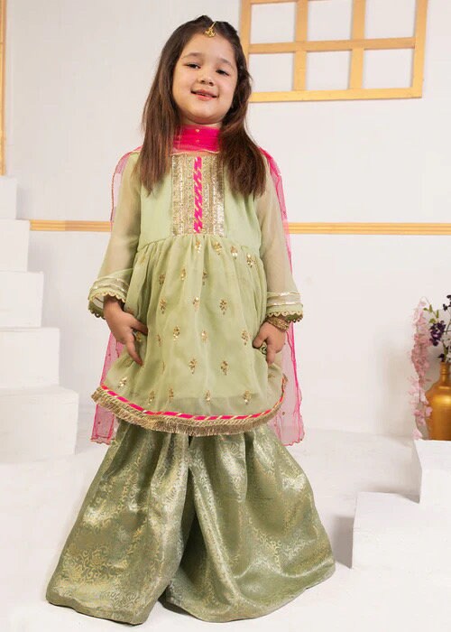 Little Girls Kids Eid Collection Eastern Dress - Etsy