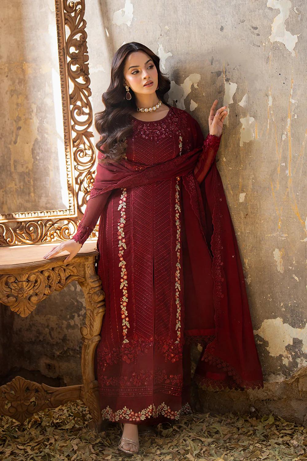 Azure Brand Original Chiffon Embroidered Dress Ensembles Collection ...