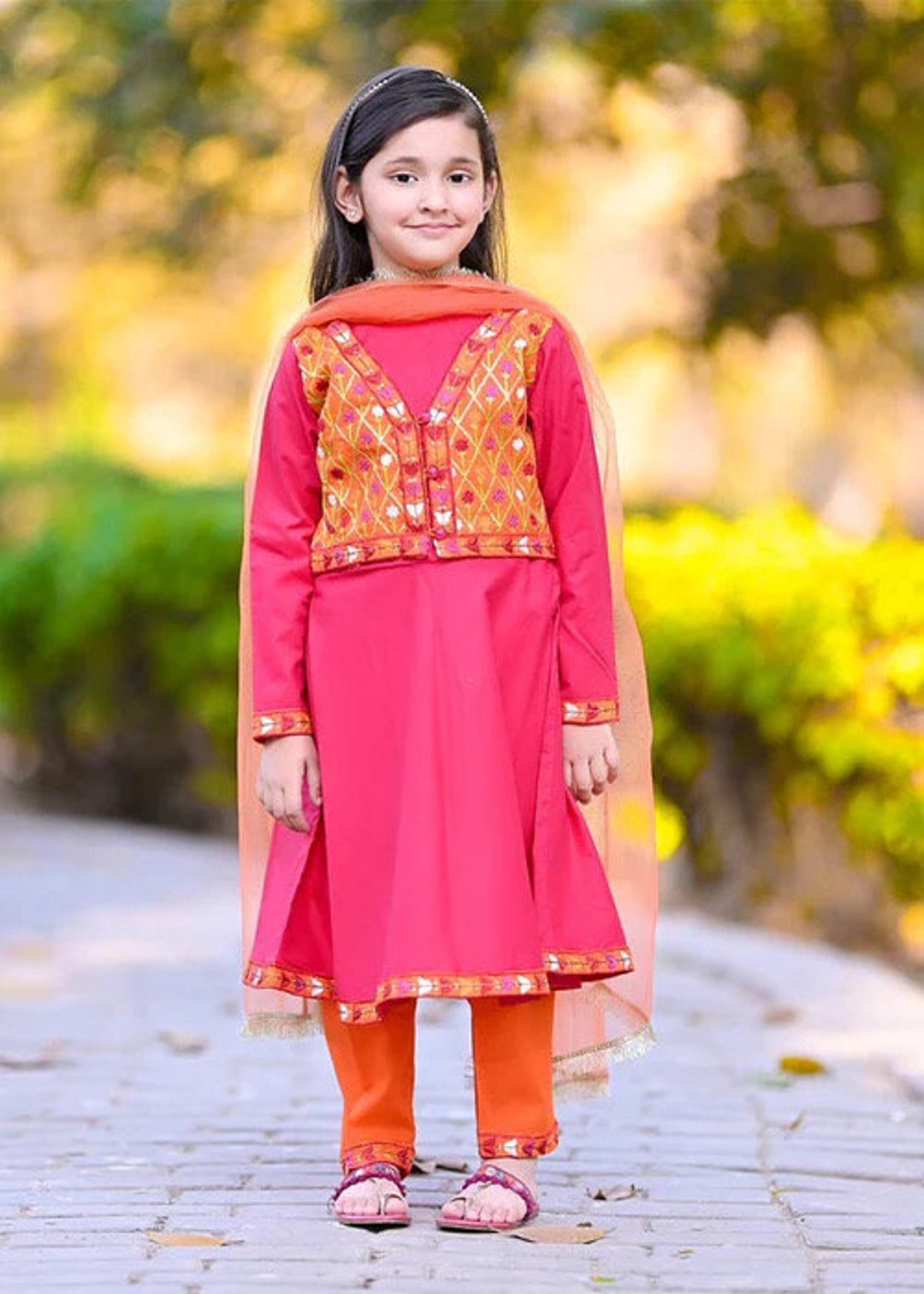 Little Girls Kids Eid Collection Eastern Dress - Etsy