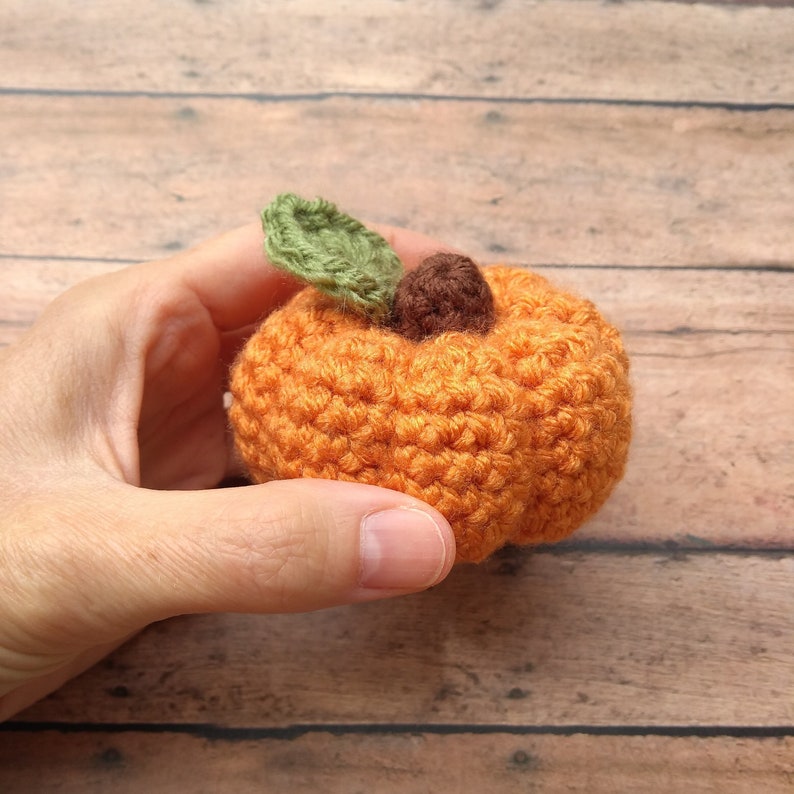 Crochet Pumpkin Plush Fall Decor Thanksgiving Decoration | Etsy