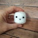 Marshmallow Keychain | Crochet Kawaii Plush Marshmallow | Bag Charm - Etsy