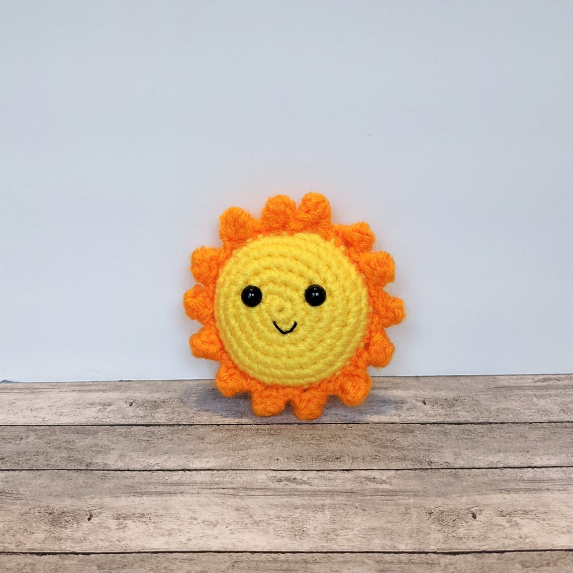 Crochet Sun Plush | Kawaii Sun | Summer Decor | Sunshine Toy - Etsy