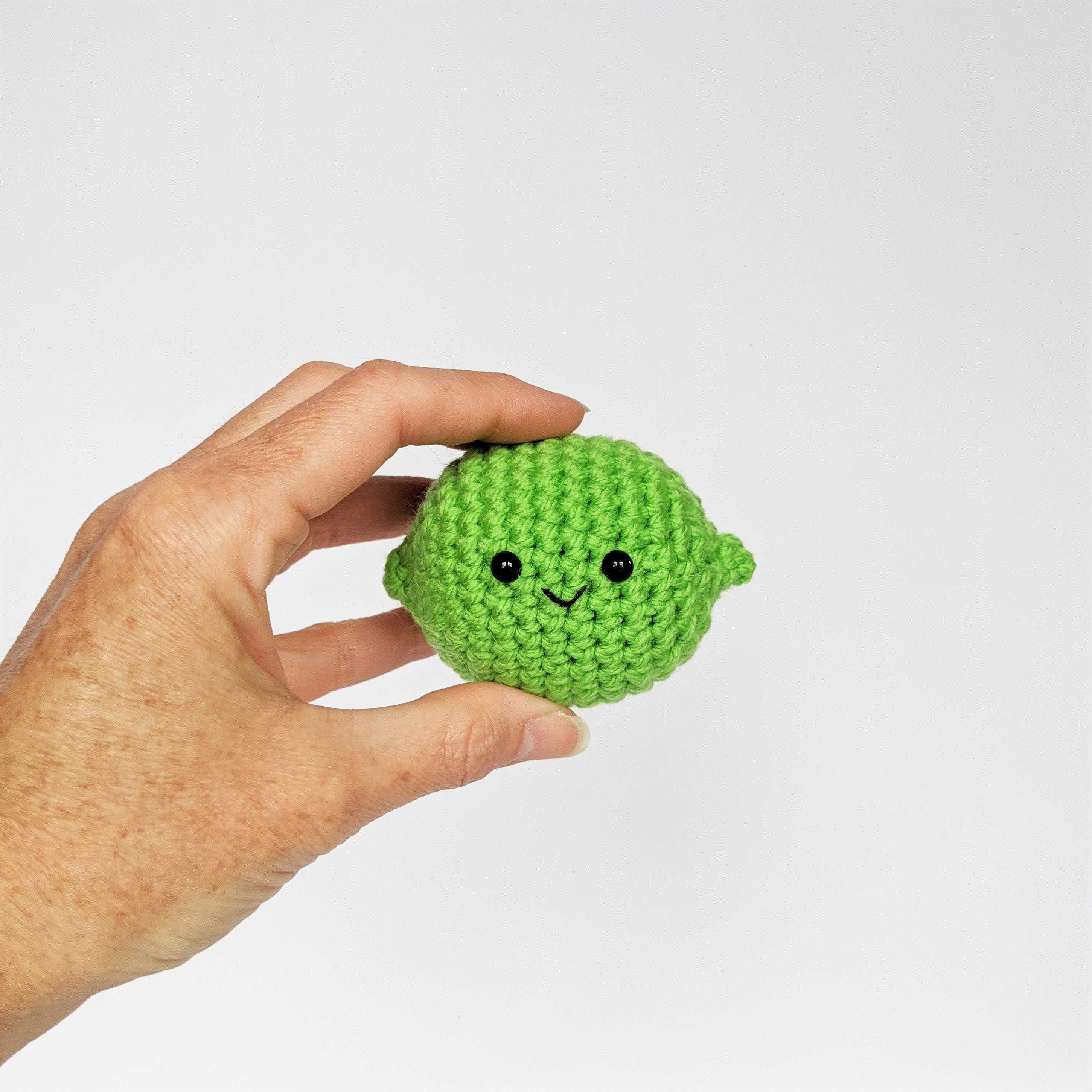 Crochet Lime Stress Ball Plush | Kawaii Lime | Amigurumi Fruit | Play ...