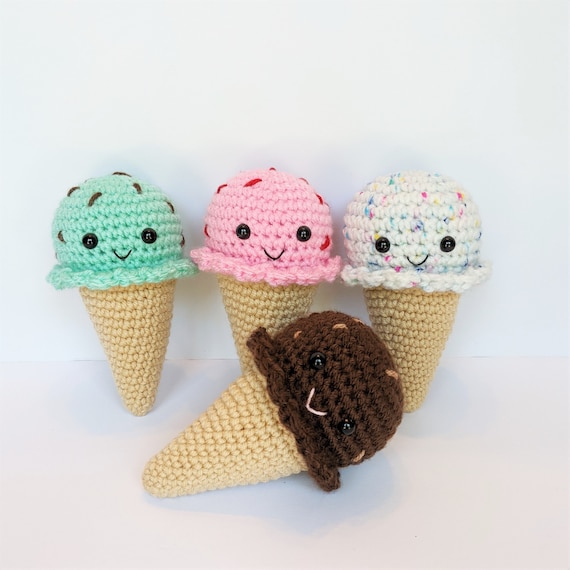 Toys & Games Ice Cream Cone Plushies Toys Stuffed Animals & Plushies ...