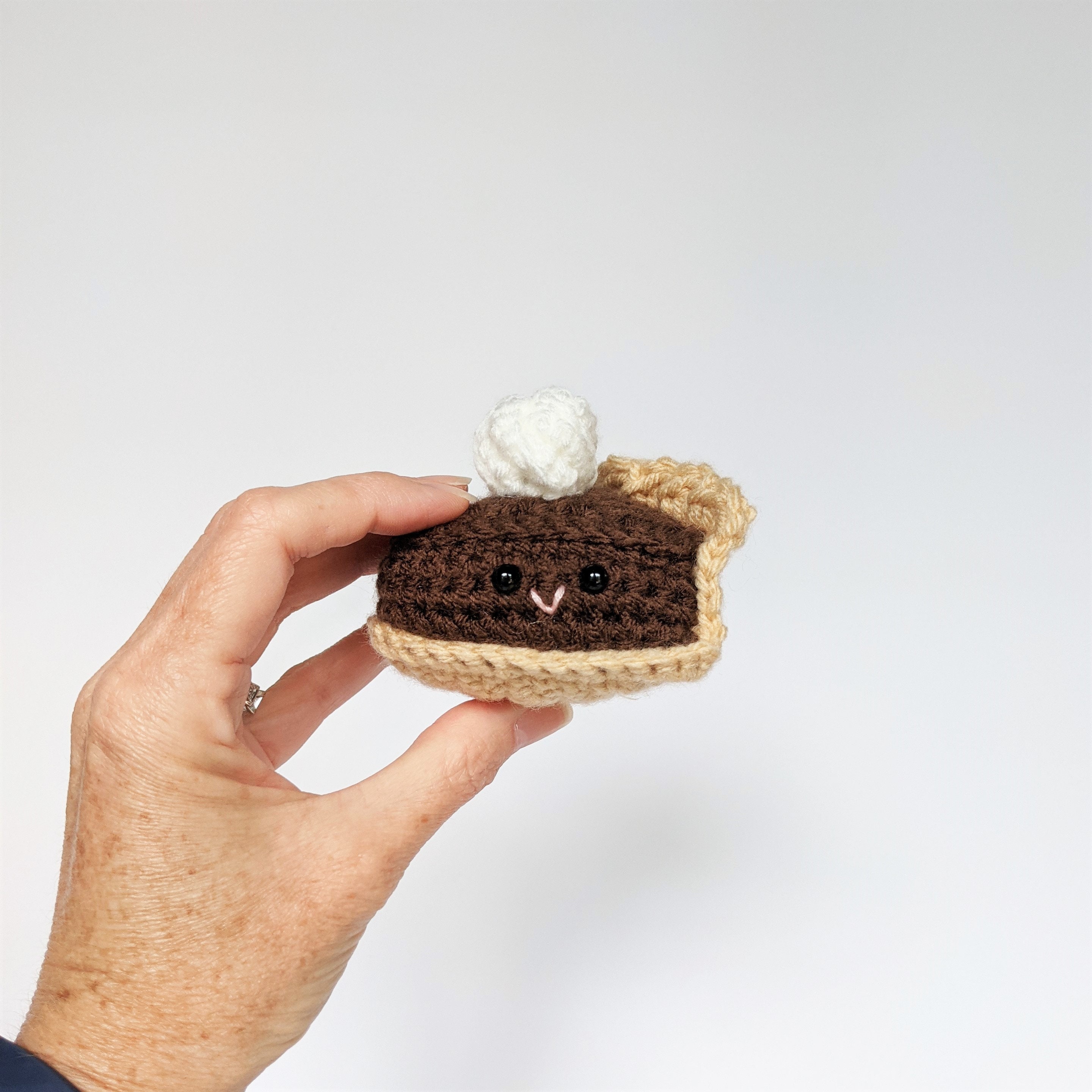 Crochet Pie Plush | Baby Pie Slice | Play Food - Etsy