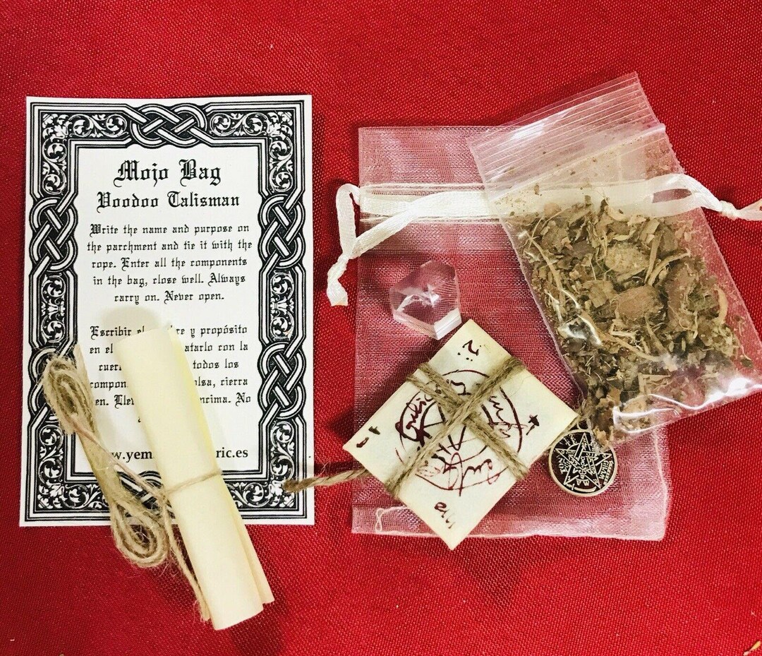 Mojo Bag Voodoo Talisman Against Enemies Voodoo Talisman - Etsy