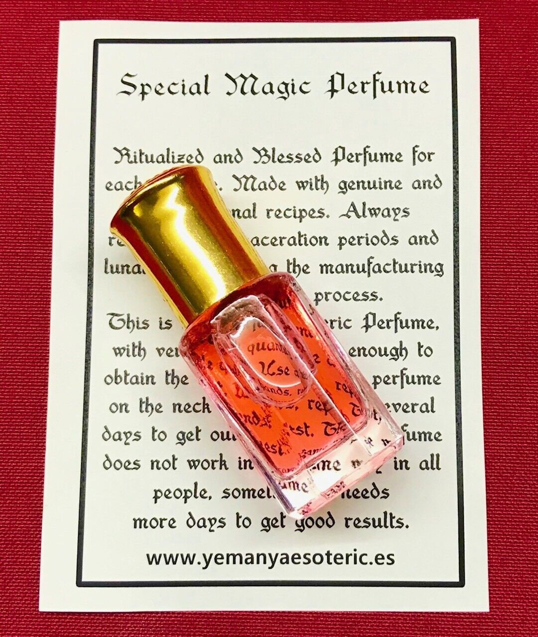Esoteric Perfume Pomba Gira 6ml. Spell Ritual Witches Wicca - Etsy