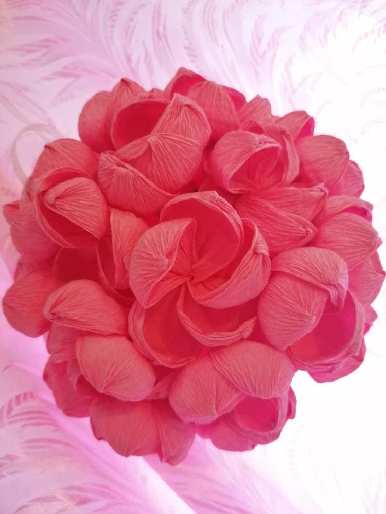 Paper Flower Ball - Etsy