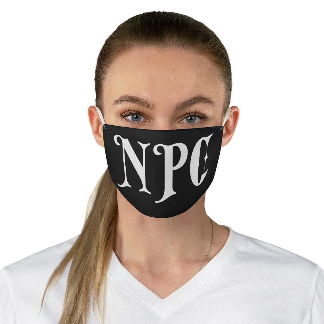 NPC LARP DND Fabric Face Mask | Etsy