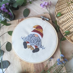 Gnome Scandinavia Gonk PDF Pattern Hand Embroidery || Digital Pattern ...