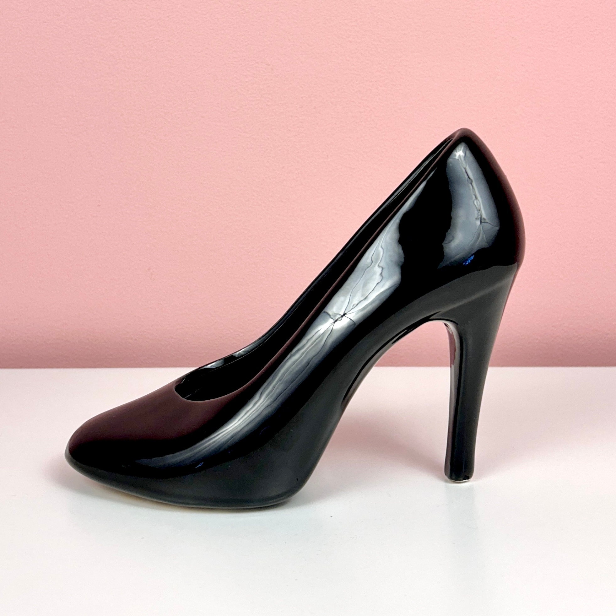 Ceramic Stiletto Shoe Statue - Etsy