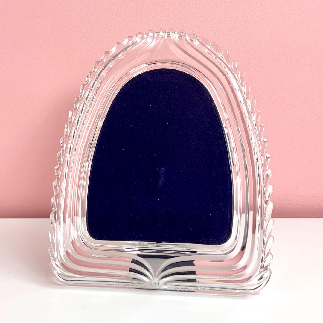 Curved Top 5x7 Glass Photo Frame - Etsy