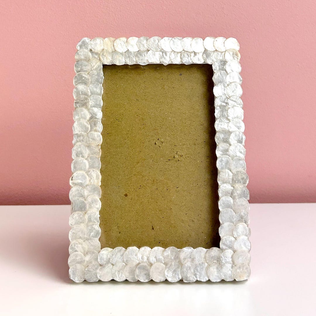 Capiz Shell Frame for 4x6 Photo - Etsy