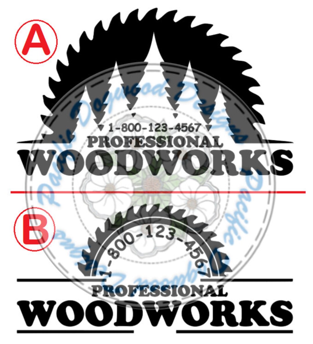 Custom Professional Woodworking Decal Business Car Decal - Etsy