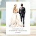 Personalised Wedding Card, Personalised Bride and Groom Card, Custom ...