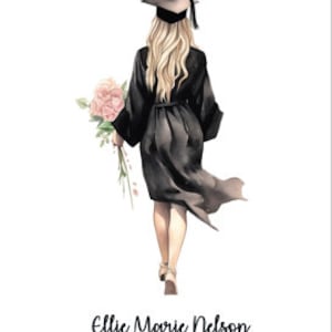 Personalised Female Graduation Card, Grad Card for Daughter, Sister ...