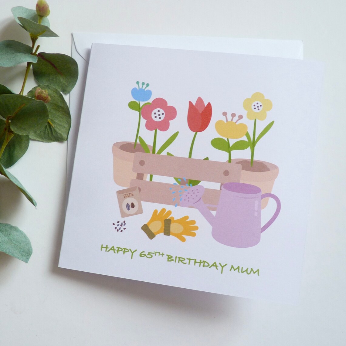 Personalised Gardening Birthday Card Gardening Card Card for | Etsy