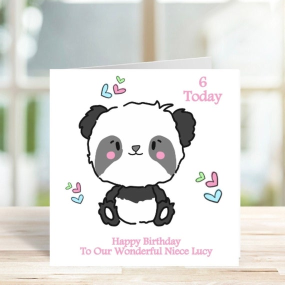 Happy Birthday Panda Cute