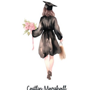 Personalised Female Graduation Card, Grad Card for Daughter, Sister ...