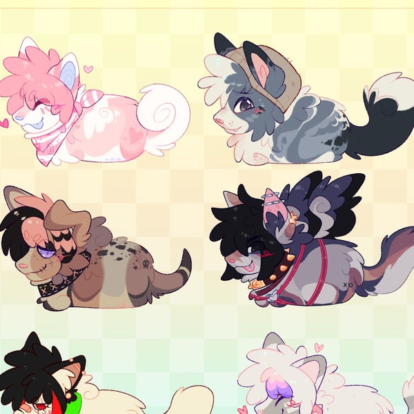 Furry Couples Art - Etsy